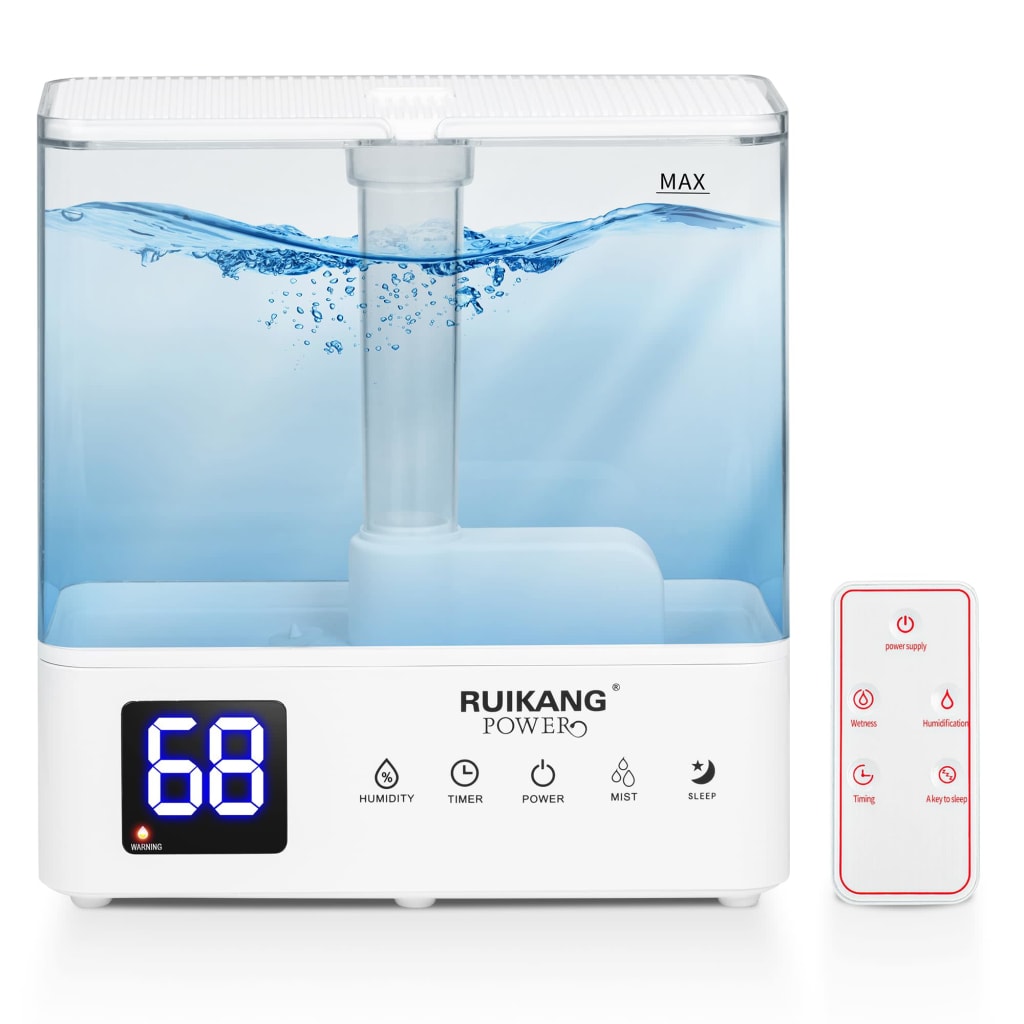 Ruikang Power 5L Ultrasonic Cool Mist Humidifier for $20 - RK-JS05
