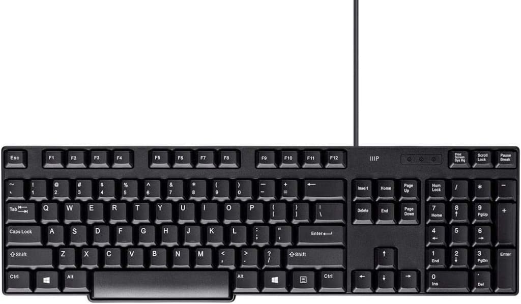 Monoprice USB Keyboard for $4 - 135106