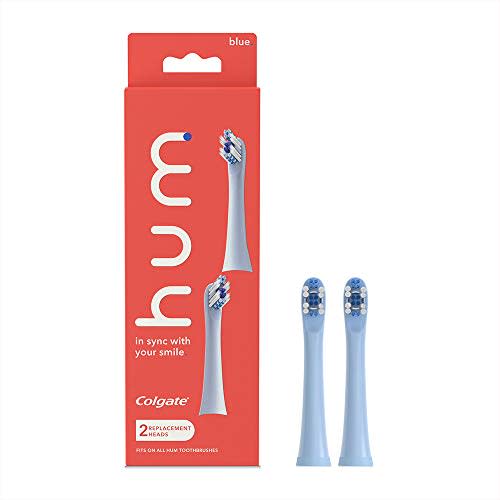 hum by Colgate Replacement Toothbrush Heads, Blue - 2 Count for $22 ...