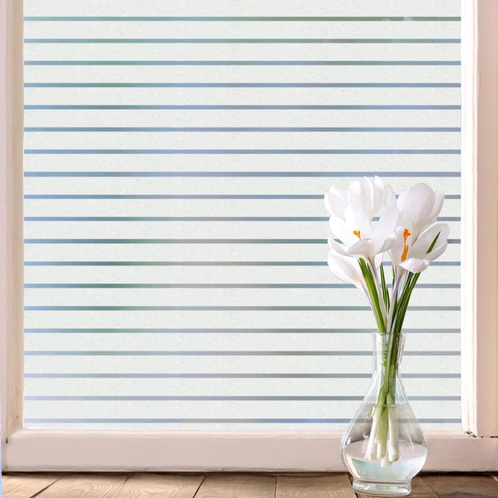 Frosted Stripe Privacy Vinyl Window Cling for $6 - 080400187-V45-H