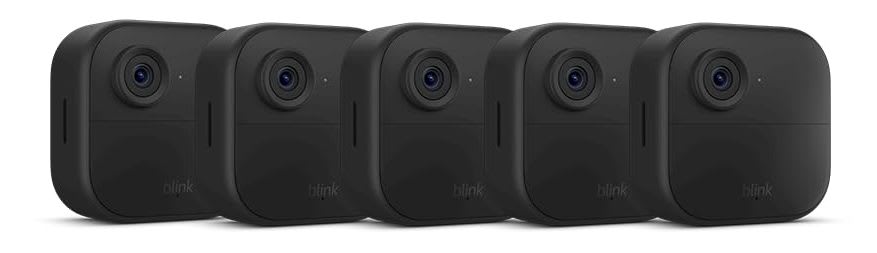 Blink Outdoor 4 (4th-Gen) 5-Camera System for $160