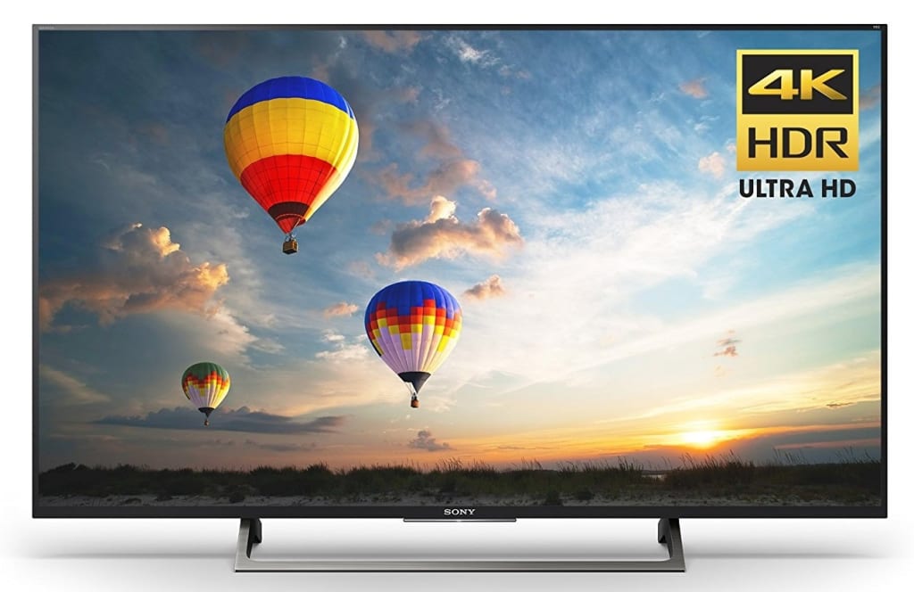 Sony 48.5" 4K Flat LED UHD Smart Television for $300 - XBR-49X800E