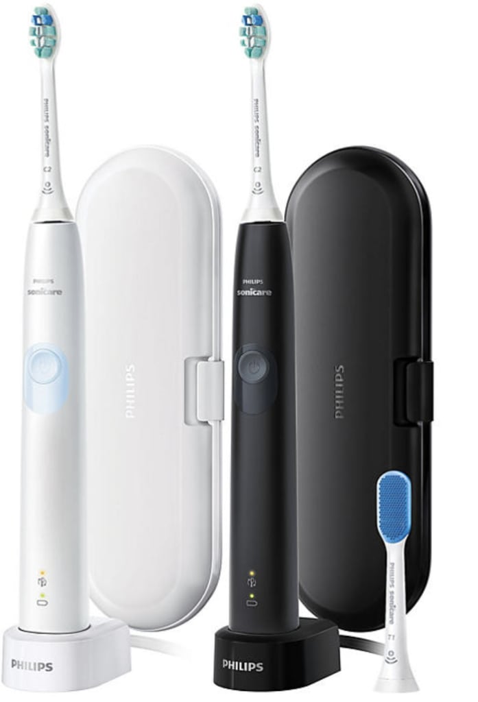 Philips Sonicare ProtectiveClean 4300 Rechargeable Toothbrush 2-Pack ...