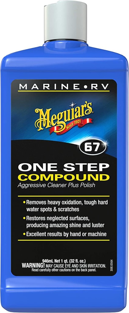Meguiar's 32-oz. Marine/RV One Step Compound for $22 - M6732