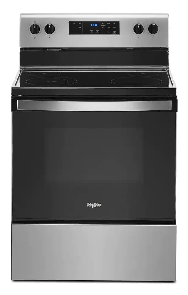 Whirlpool 30" 5.3-Cu. Ft. 4-Burner Electric Range for $598 - WFE320M0JS