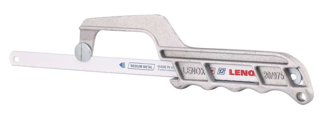 Lenox Tools Mini Hacksaw for $6 - 20975975