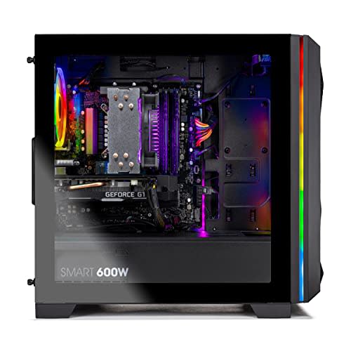 Skytech Gaming Chronos Mini Gaming PC Desktop AMD Ryzen 5 3600 3.6 GHz ...