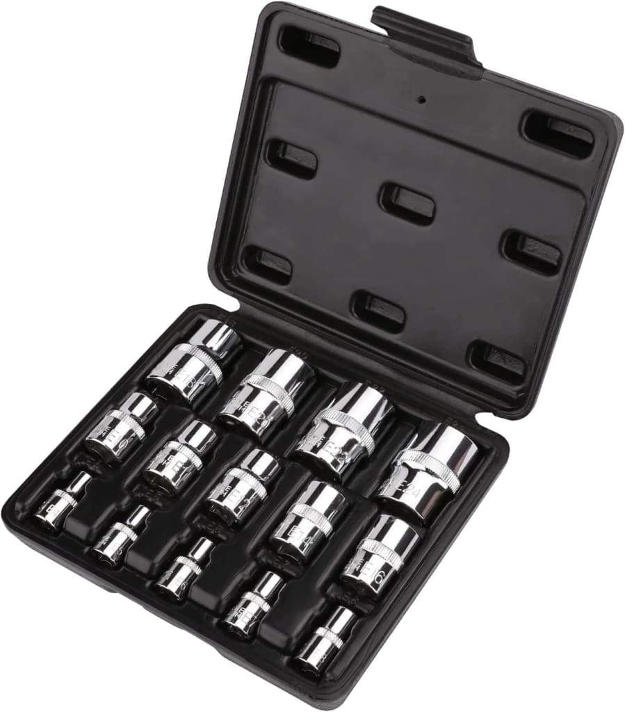 Amazon Basics 14-Piece Star Socket Set: $12 w/ Prime - DS-SK13