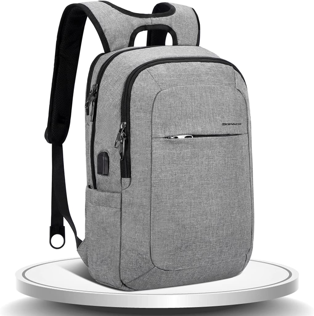 Anti-Theft Slim Laptop Backpack for $19 - KP510