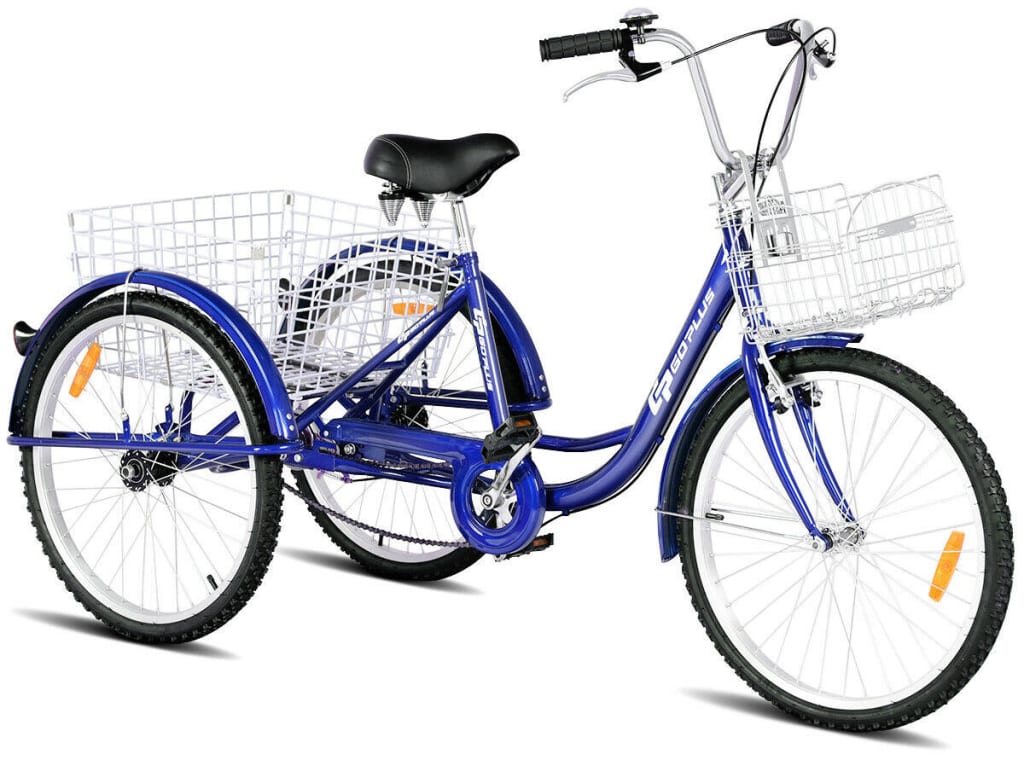 GoPlus Adults' 26" Single-Speed Tricycle for $232 - SP36329NY