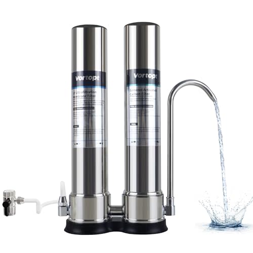 Vortopt Countertop Water Filter System for $75 - F9