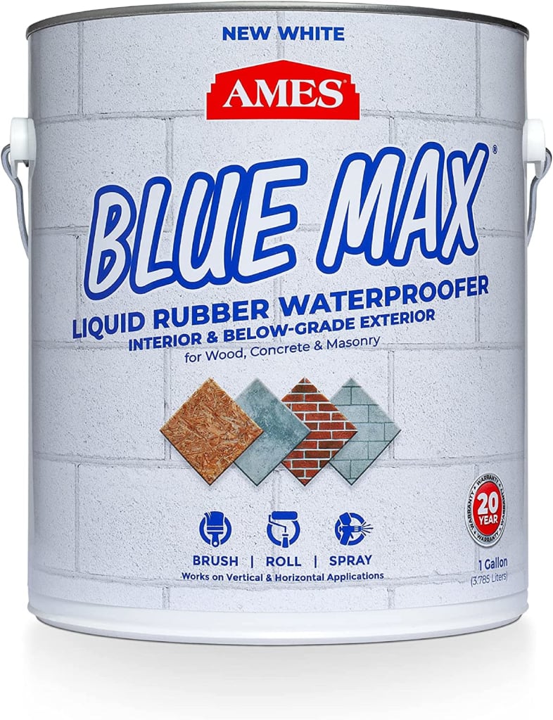 Ames Blue Max 1-Gallon Liquid Rubber Waterproofer for $43 - BMX1WRG