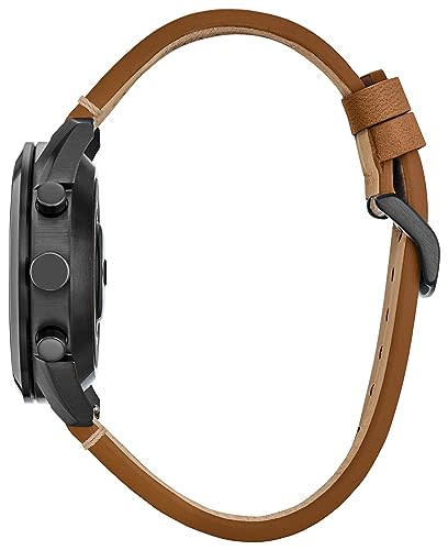 Citizen CZ Smart PQ2 42mm Hybrid Black and Brown Smartwatch with YouQ ...