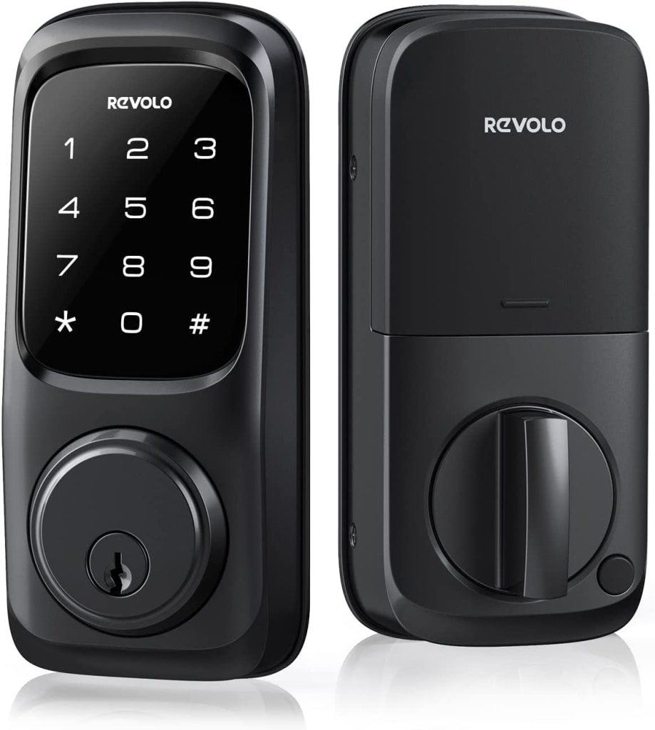 Revolo Keyless Entry Door Lock for $186 - RE002000A