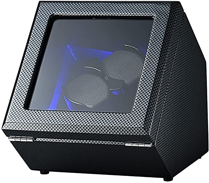 Flint Automatic Watch Winder Box with LED Light for $75 - S120B