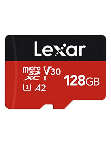 Lexar 128GB Micro SD Card, MicroSDXC Flash Memory Card with Adapter Up ...