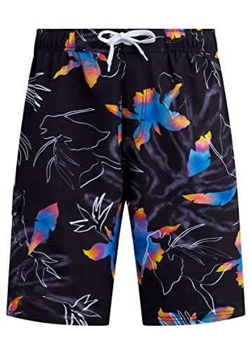 Kanu Surf Men's Standard Flex Swim Trunks (Regular & Extended Sizes ...