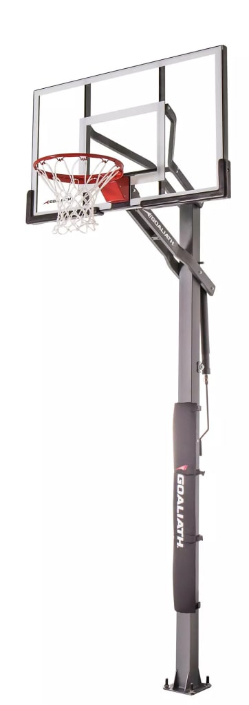 Goaliath 54'' Prodigy In-Ground Basketball Hoop for $800 - B2255F