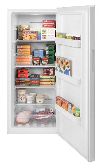 Hotpoint 13-Cu. Ft. Frost-free Upright Freezer for $499 - HUF13LTRWW