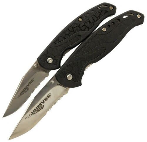 Humvee 2-Piece Folding Knife Set for $10 - HMV-KC-2BD