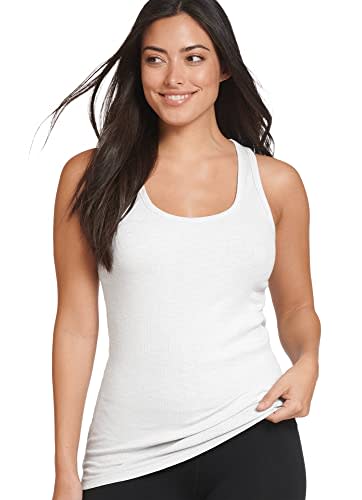 Jockey Women's Activewear Rib Tank, Mist, M for $20 - 100209607