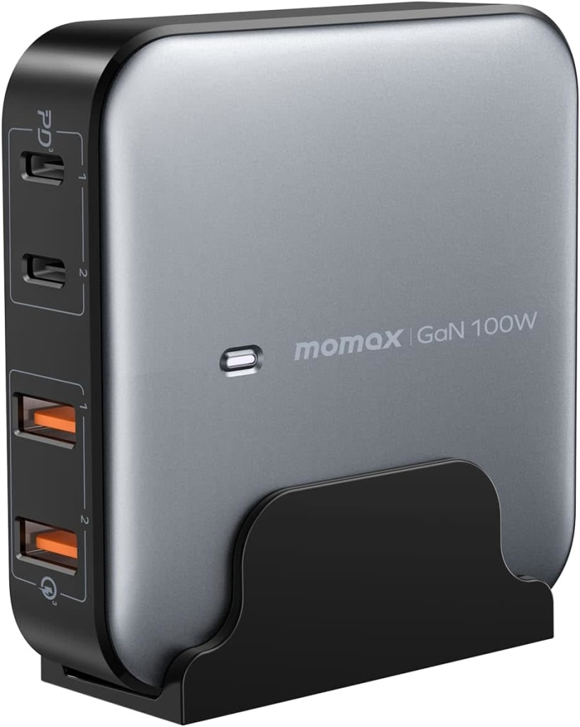 Momax 100W GaN USB-C Charging Station for $26 - UM33