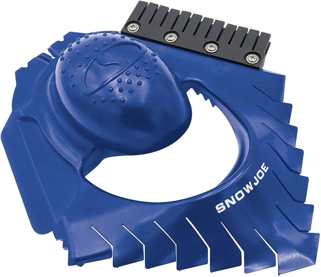 Snow Joe Dozer Ice and Snow Scraper Tool w/ Squeegee Brush for $6 - SJEG-DZ