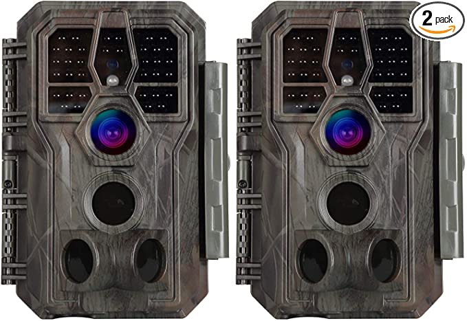 Agitato 24MP Trail Game Camera 2-Pack for $130 - A280