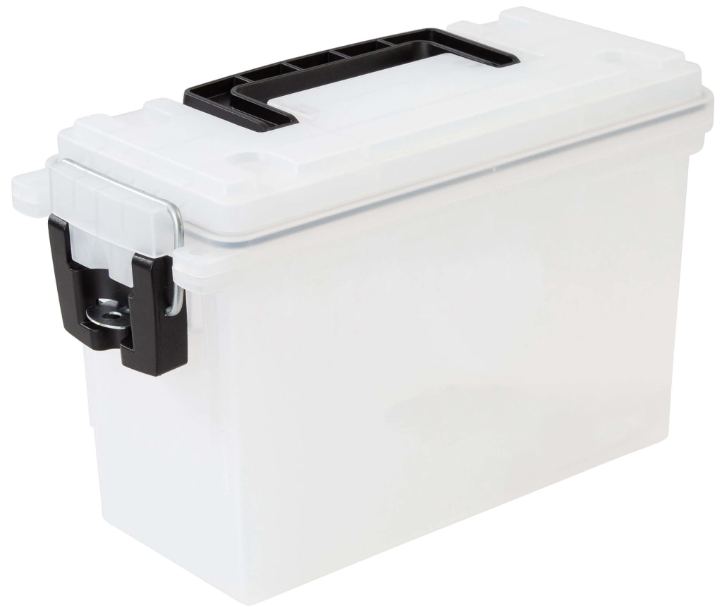 Hyper Tough Frost Locking and Stacking Utility Box: $6.88 - 93512635