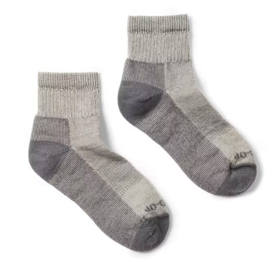 REI Co-op Merino Wool Lightweight Hiking Quarter Socks for $11