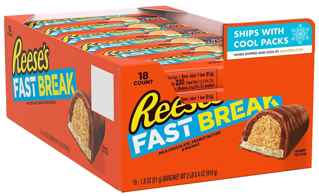 Reese's Fast Break Candy Bar 18-Pack for $19 - AD1524