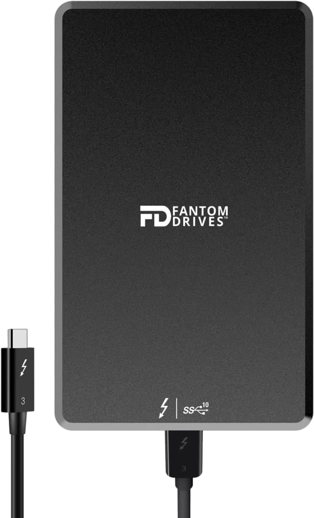 Fantom Drives 4TB External 3D NAND TLC Portable SSD for $450 - TB3X ...