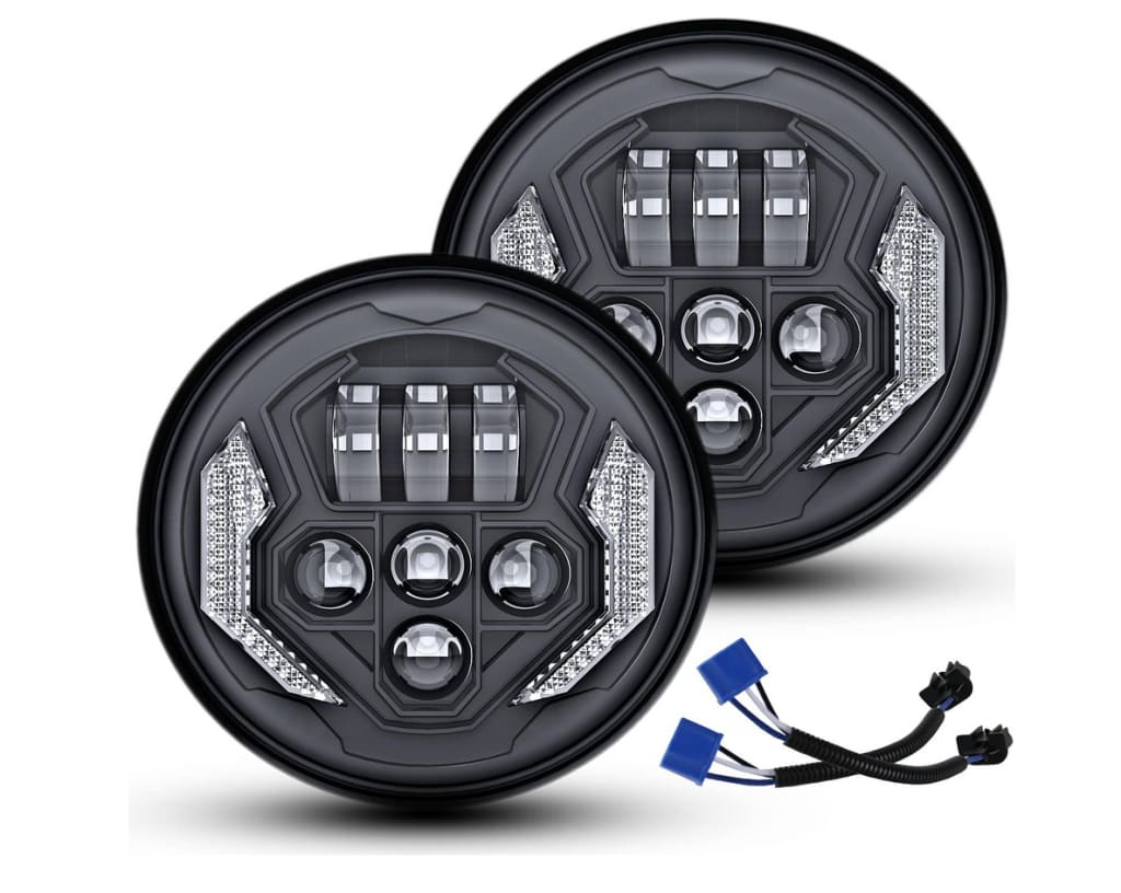 7" LED Headlight 2-Pack for $36 - H6024