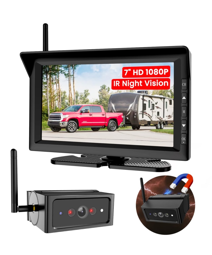 Magnetic Wireless Backup Camera for $83