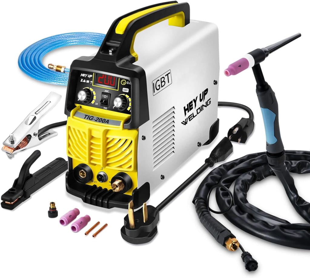 Hey Up 140A TIG Welder for $133 - TIG-200A