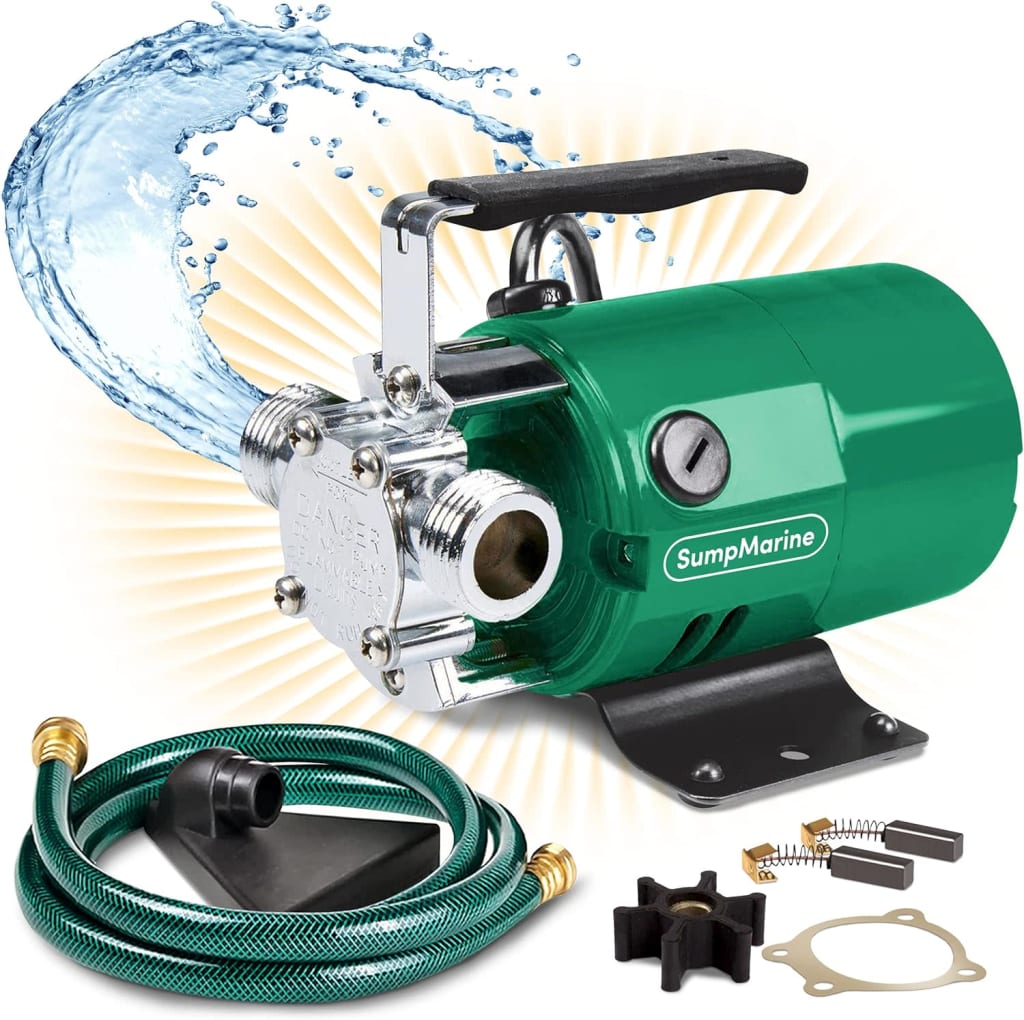 SumpMarine Water Transfer Pump: $40 - 11AA