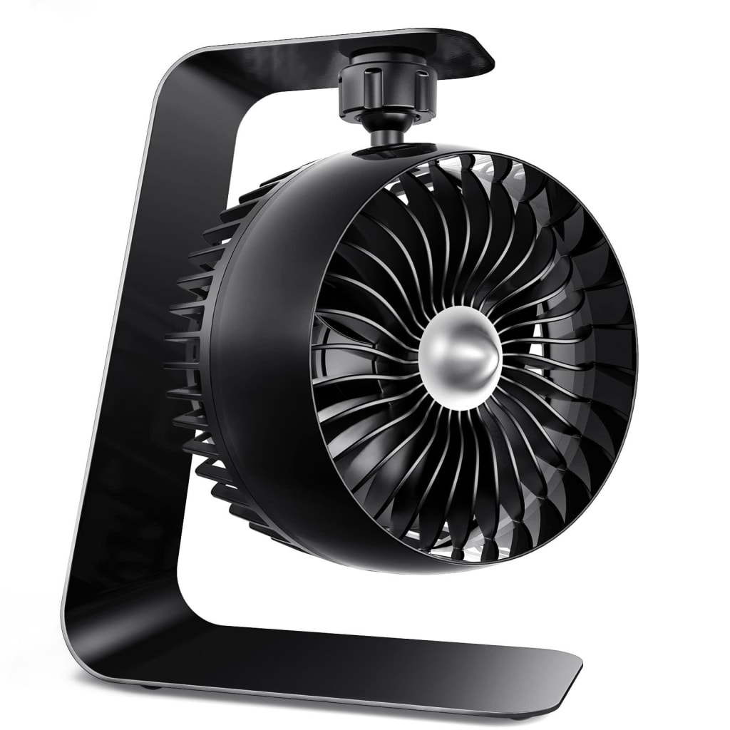 Koonie 4" Metal USB Desk Fan for $6 - F481