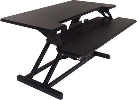 Victor High Rise Height-Adjustable Compact Standing Desk for $127 - DCX610