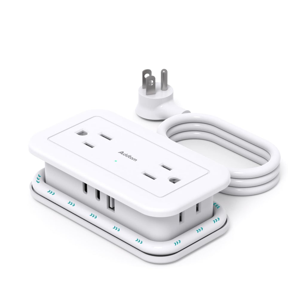 Addtam 7-in-1 Power Strip: $9.99 - AD4WC2R