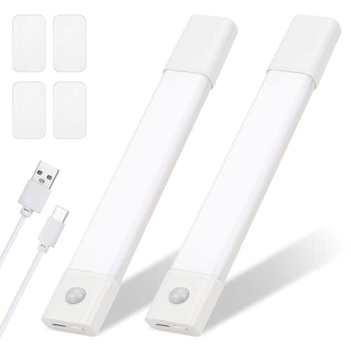 Motion Sensor LED Closet or Cabinet Lights 2-Pack for $6 - LBCUD07